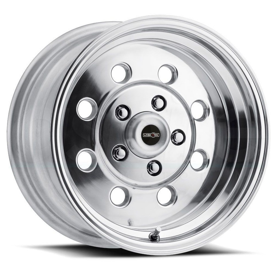 Vision 531 Sport Lite 15x8 4x108 27 Polished Wheels(4) 72.6 15" inch ...