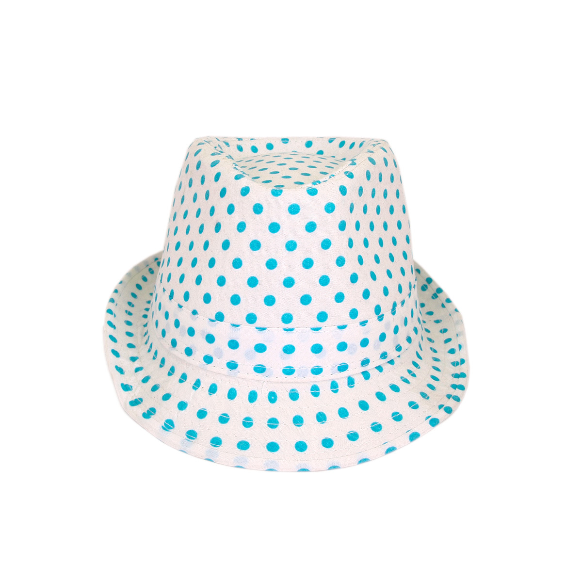 Premium Polka Dot Cotton Fedora Hat - Different Colors Available | eBay