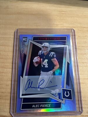 2022 Panini Rookies & Stars - Rookies Signatures #130 Alec Pierce /299 ...