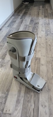 Breg Air Pump Ankle Medical Boot Walking Cast Foot Injury Brace - Size ...