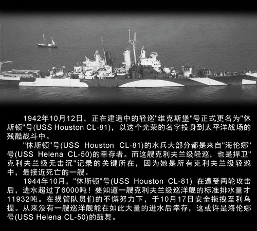 VEE Hobby V57021 1/700 Scale USS USS Houston CL-81 1942 Cruiser Starter ...