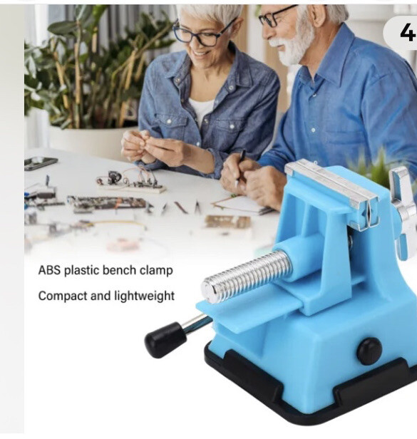 2/ Mini Vise Bench Working Table For Jewelry Craft Vice Bench Fixed ...