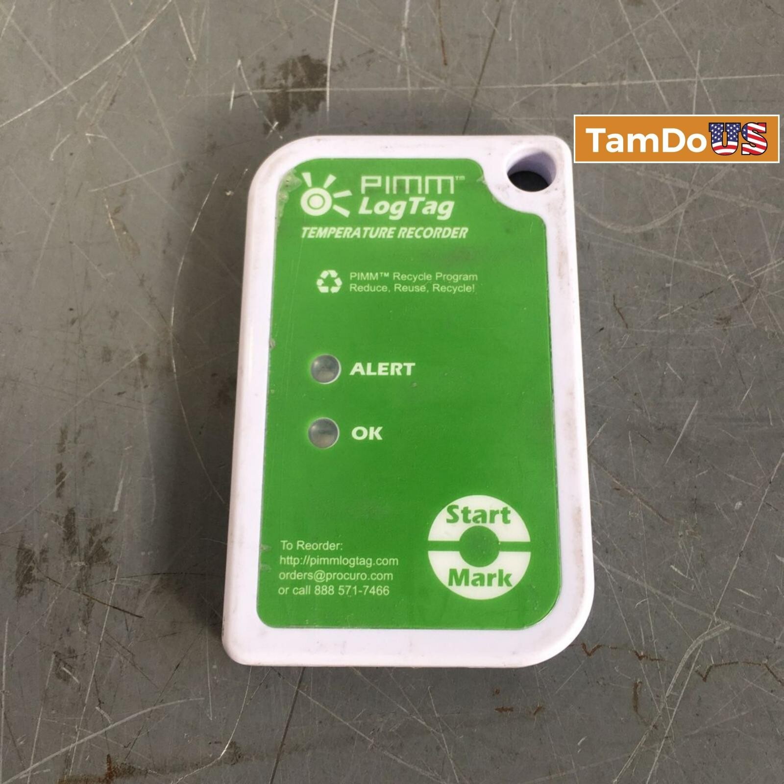 (Lot of 5) LogTag TRIX-8 Temperature Data Loggers Recorders USB ...