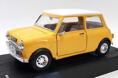 Sunnyside 1/16 Scale Diecast SC303 - Mini Cooper - Yellow/White ...