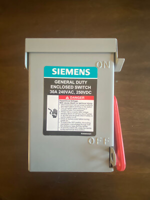 Siemens Gnf221ra Safety Switch,General Duty,2 Phase | eBay