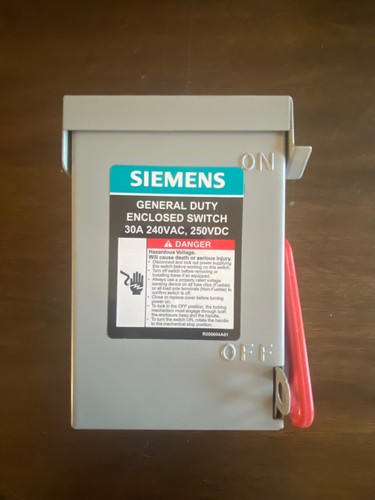 Siemens Gnf221ra Safety Switch,General Duty,2 Phase | eBay