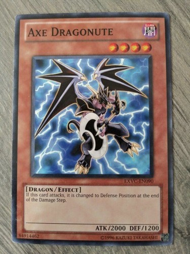 Yugioh Axe Dragonute BP02-EN096 1st Edition vintage 1996 | eBay
