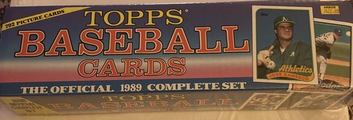 Topps Baseballs Cards 1989 Complete Set | eBay
