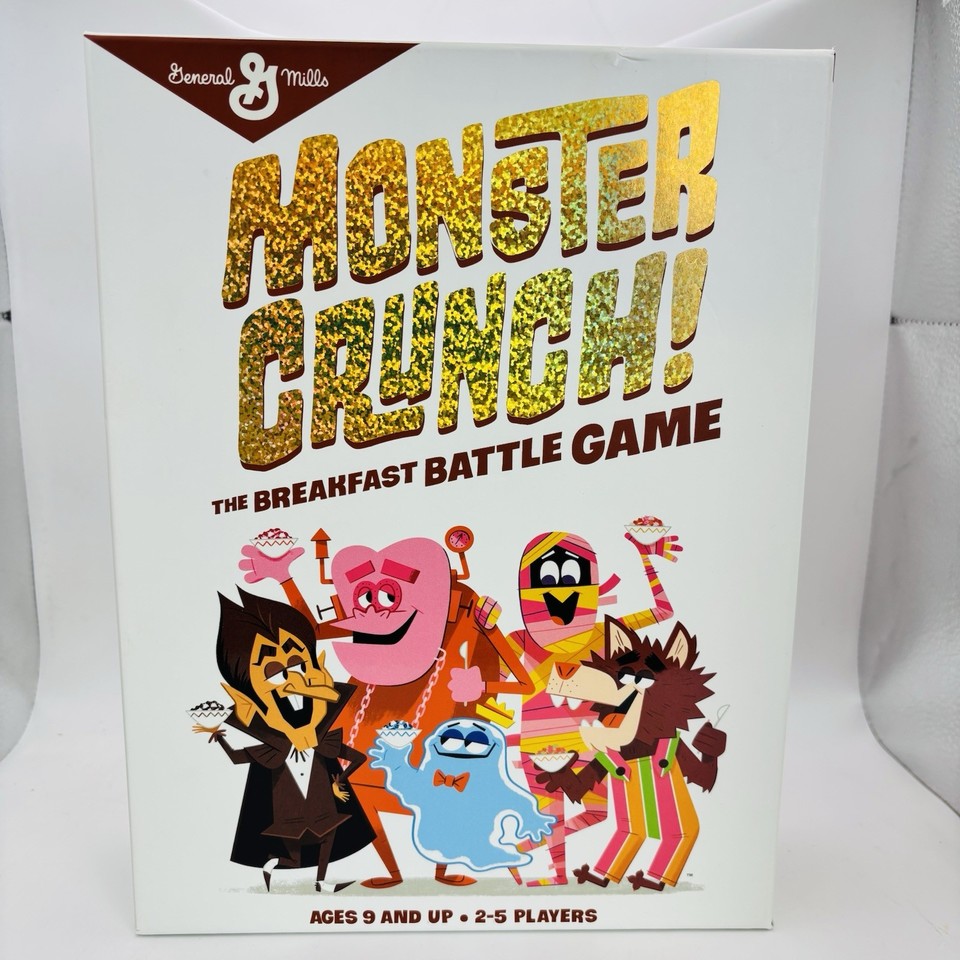 General Mills Monster Crunch! The Breakfast Game Universal Monsters ...