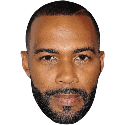 Omari Hardwick (Beard) Big Head. Masque plus grand que nature. | eBay