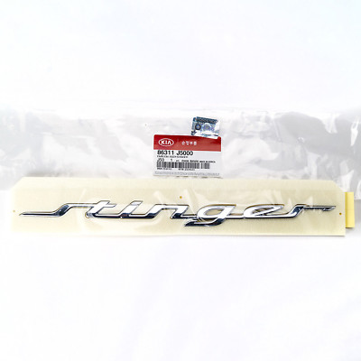 86311 J5000 Genuine Rear Nameplate Stinger Lettering Emblem For 2017 ...