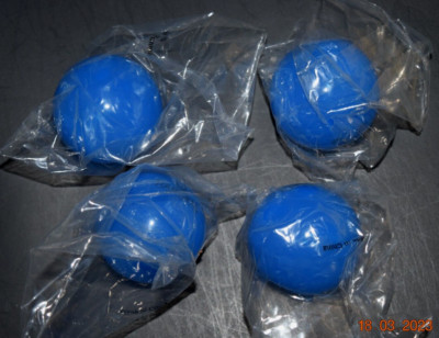 One BOUNCING LIGHT, "BLUE RUBBER STRESS BALL," (2.75" Diameter), New ...