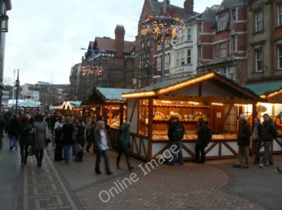 Photo 6x4 Christmas German Market Nottingham/SK5641 This is about the ...