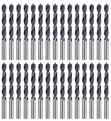Wood Brad Point Drill Bit Set 1/8" -1/2" Woodworking Drilling Hardwood ...
