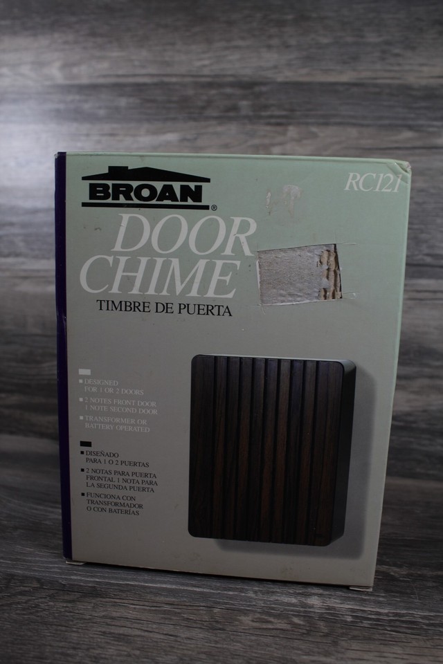 NEW BROAN Door Chime Model RC121 Wood - 6-1/4" x 8 1/8" | eBay