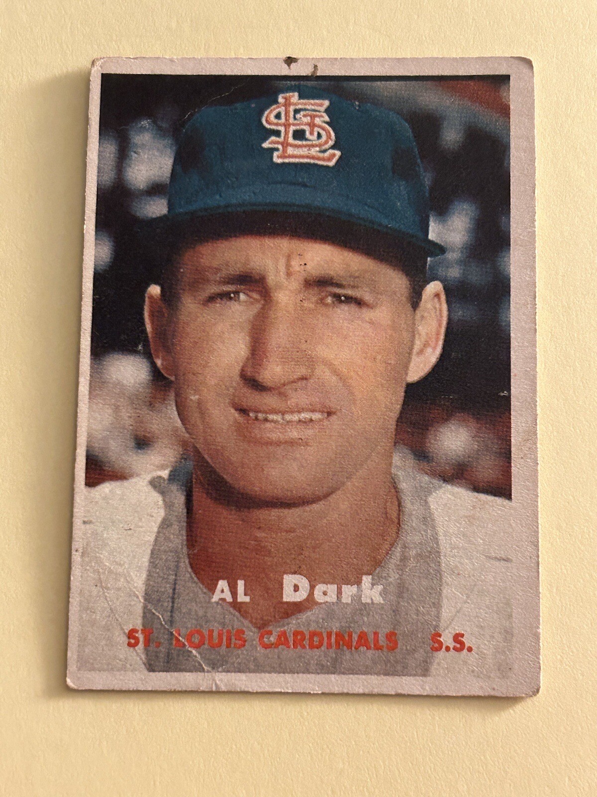 1957 Topps Al Dark St. Louis Cardinals #98 P521 | eBay