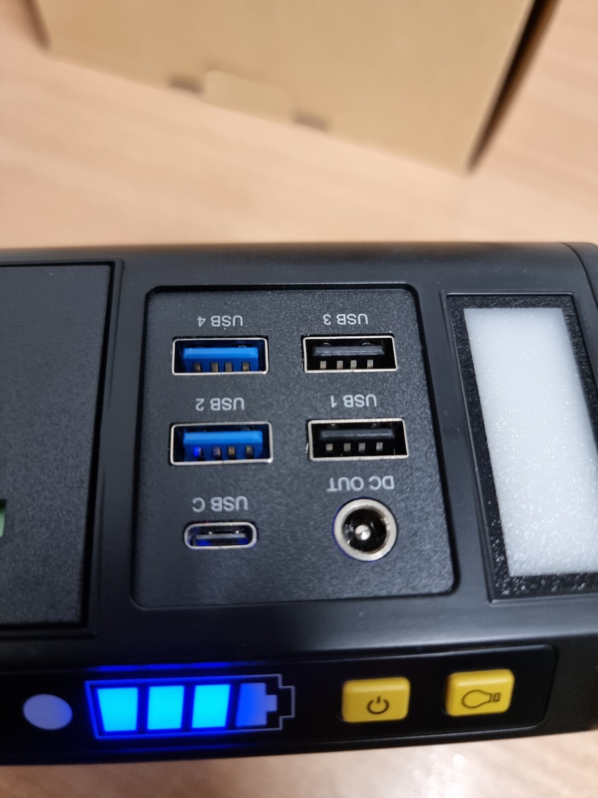 PORTABLE POWER STATION RS81 88Wh, 80W PEAK 120W, 24000mAh, AC/DC output ...