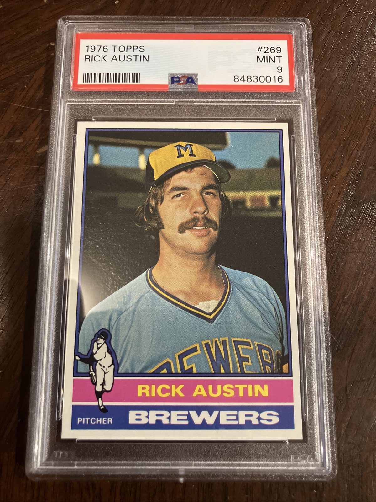 1976 Topps Rick Austin #269 PSA 9 | MINT - Boston Card Exchange | eBay