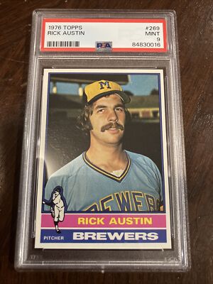 1976 Topps Rick Austin #269 PSA 9 | MINT - Boston Card Exchange | eBay