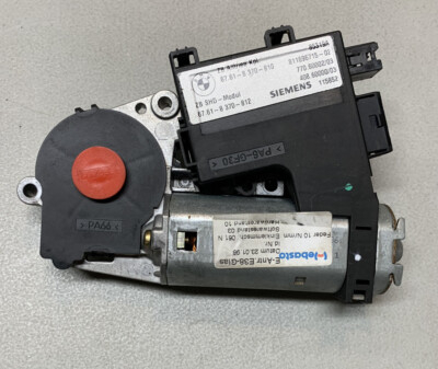 BMW Sun Roof Motor Power Sunroof Window 67618370810 E38 E39 OEM | eBay