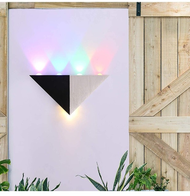 Lemonbest Modern Triangle 5w LED Wall Sconce Light Fixture Indoor ...