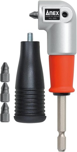 Anex Screwdriver ANEX Short Fluted Bits - Compact Screwdriver Set For ...
