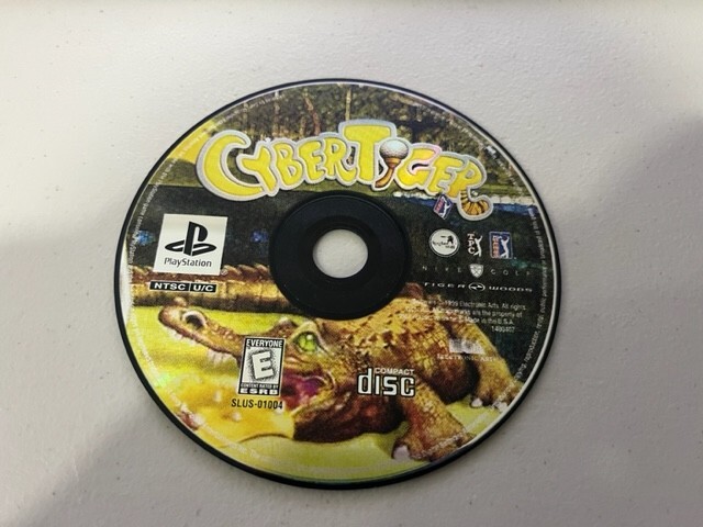CyberTiger (Sony PlayStation 1, PS1) - DISC ONLY (621) 14633140040 | eBay