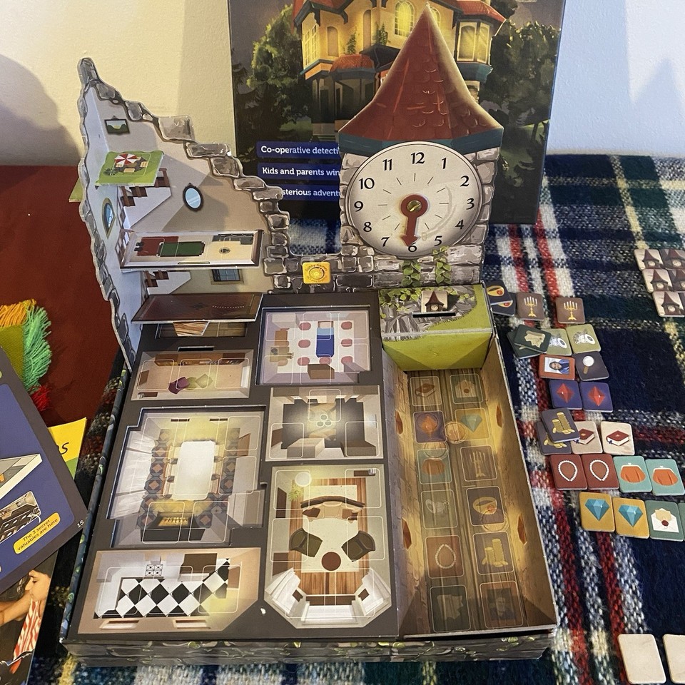 Sunny Games The Secret Door Board Game Co-op Detective Game Jim Deacove ...