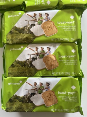 Girl Scout Cookies 2025 ~ 6 Packages ~ Toast-Yay!-FREE SHIPPING! | eBay