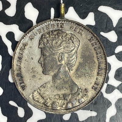 1898 Netherlands Inauguration & Coronation Queen Wilhelmina I Lot#C5251 ...
