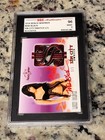 2014 BENCHWARMER SIN CITY MIKI BLACK SWATCH RED AUTO 1/1 SGC 9 MINT | eBay