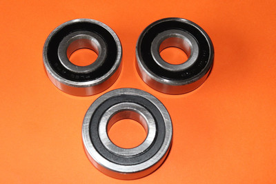 TRIUMPH TR6 T120 QD REAR WHEEL SEALED BEARINGS NON TAPER 1965-69 S35-7 ...