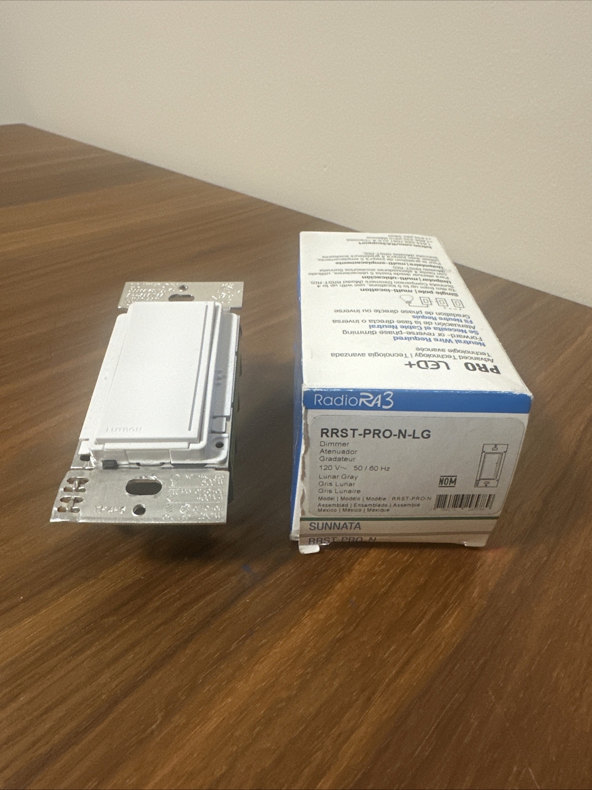 Lutron Radio RA3 RRST-PRO-N-WH Sunnata Dimmer Switch Gloss White | eBay