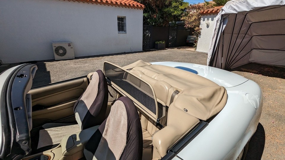 1996-2006 Jaguar XK8 Convertible Wind Deflector Windblocker | Beige ...