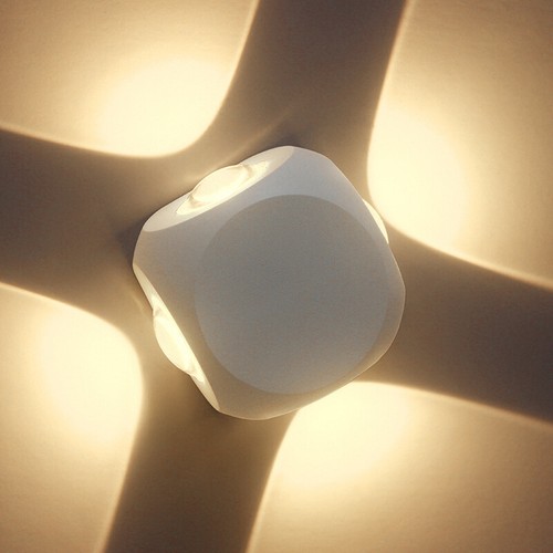 Outdoor Lighting 4W Illume LED Wall Mounted Lamp Fixture Cross Light ...