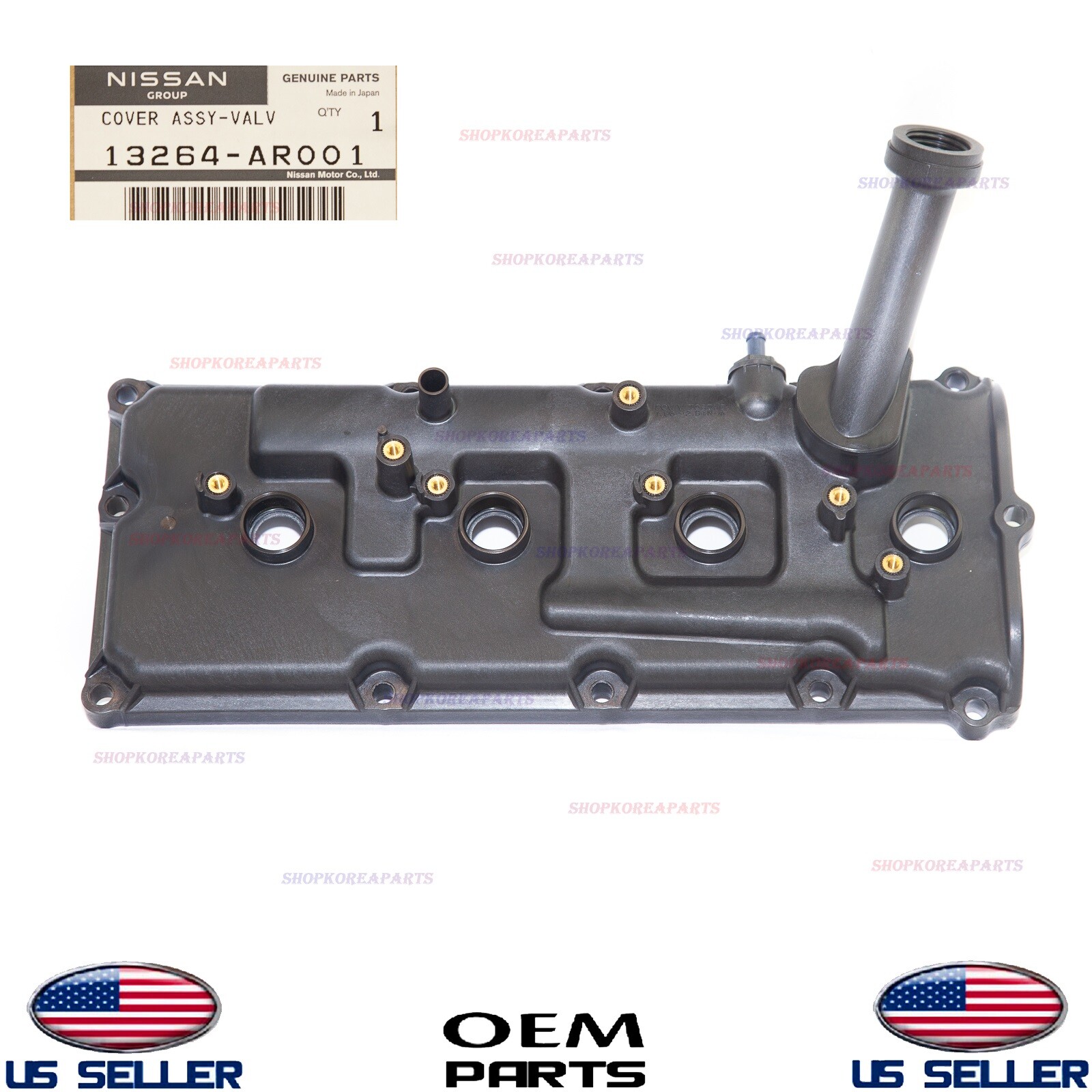 Genuine Valve Cover Engine Left + Right OEM Infiniti FX45 M45 Q45 4.5L ...