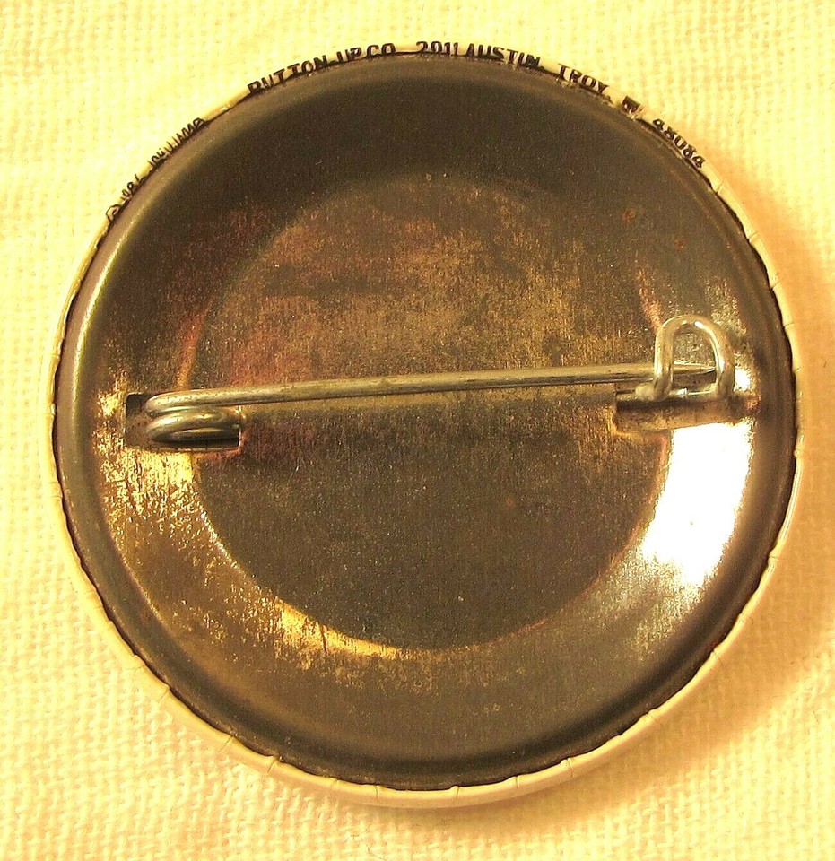 Vintage Pin Button Pinback Con Artist White 1 3/4 " X00011 | eBay