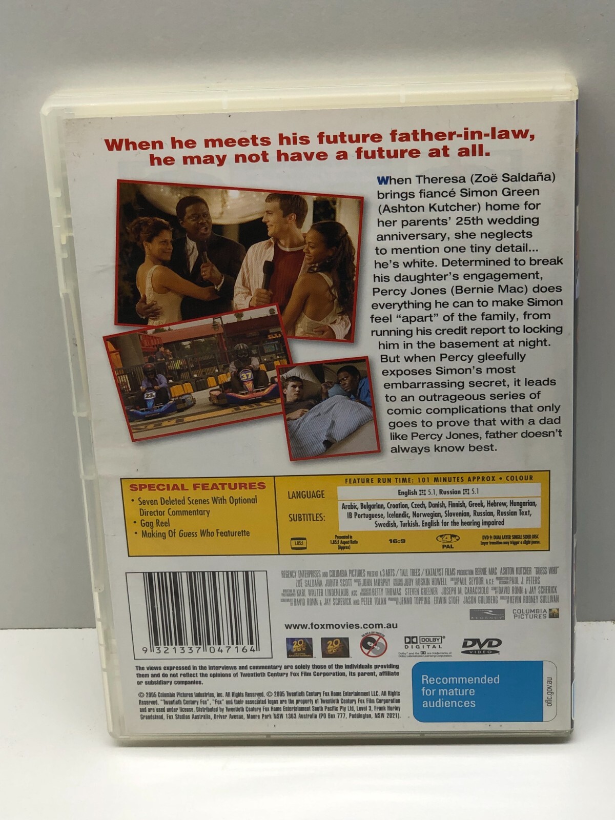 Guess Who (DVD, 2005) Very Good Condition Region 4 9321337047164 | eBay ...