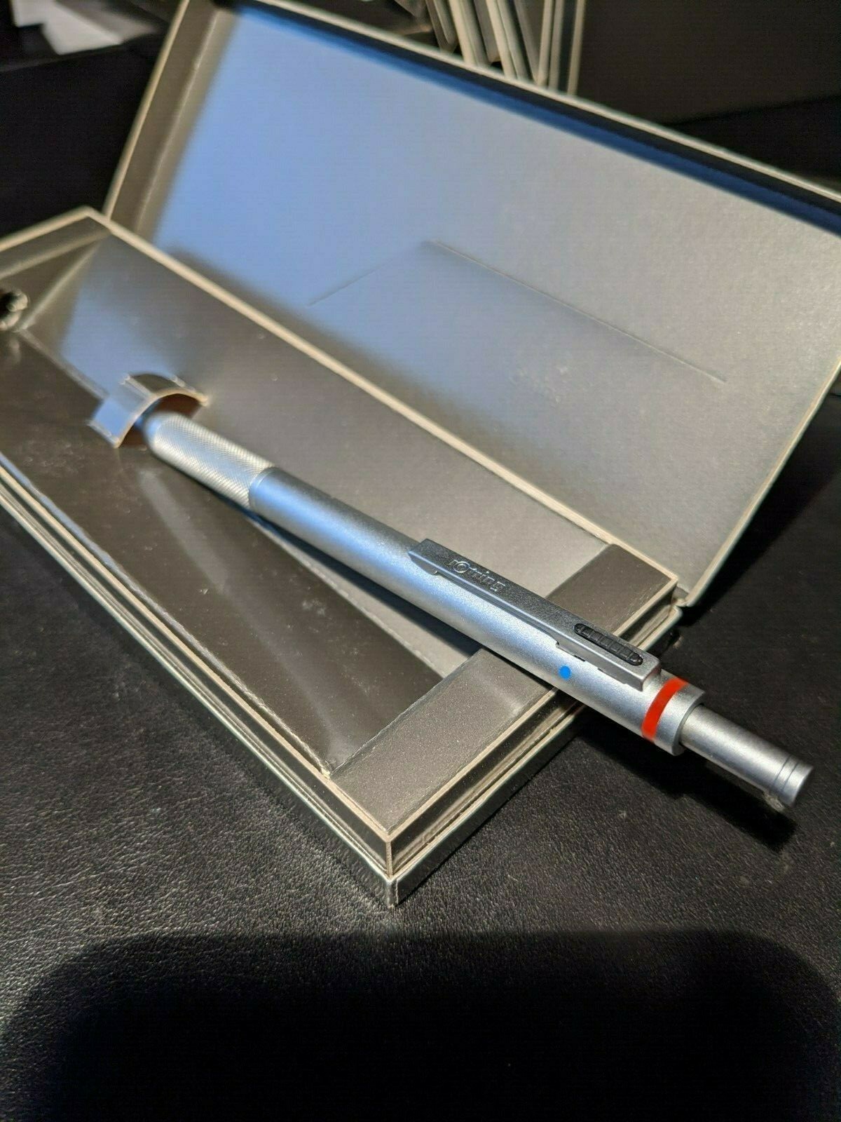 ROTRING TRIO-PEN. NEW. 0.5 mm pencil,blue & Red ink, 1st, series ...