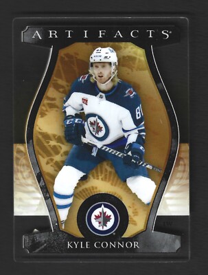 2023-24 Upper Deck Artifacts Clear Cut Acetate Plexi Kyle Connor #115 ...