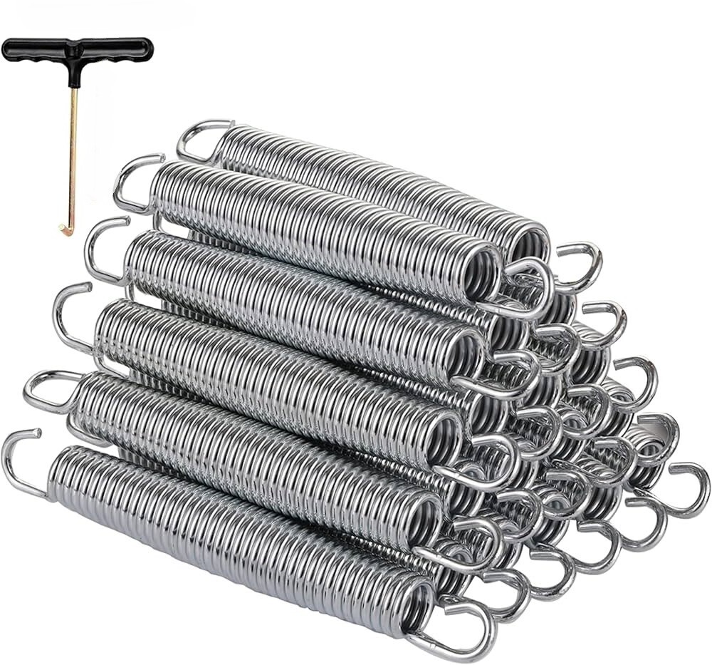 20 Pack - Trampoline Springs 1 x 7 Inch Replacement Springs for ...