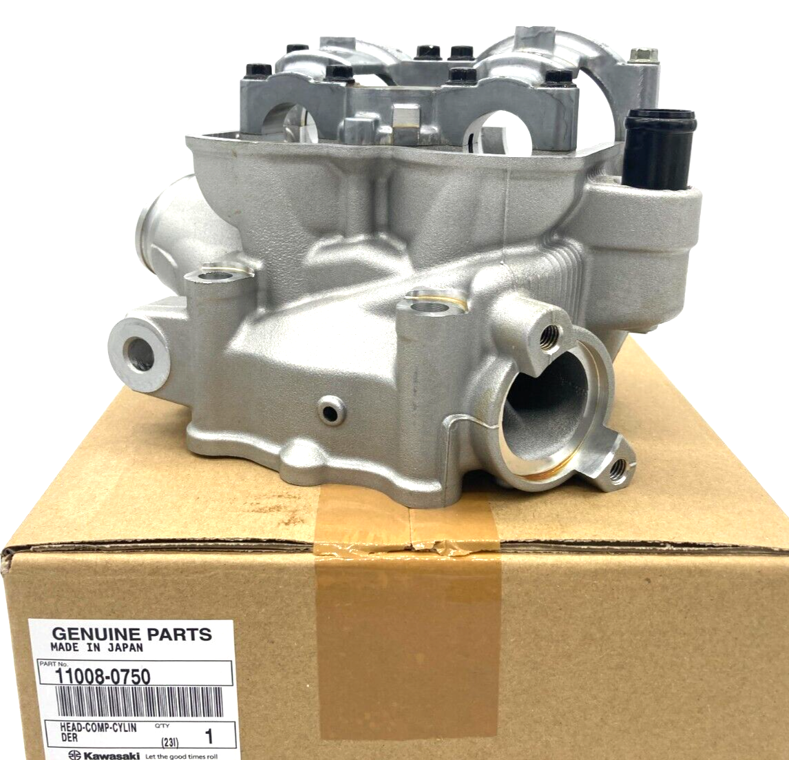 2013 Kawasaki Kx250f Cylinder Head Complete OEM PN 11008-0750 for sale ...