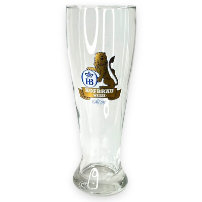 6x Hofbräu München Weizen Bier Glas 0,5l Weissbier HB Rastal Bayern ...