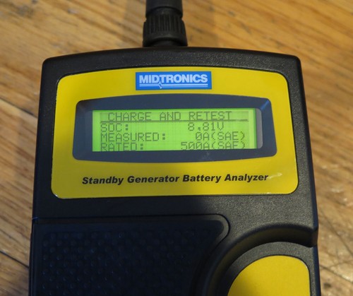 Midtronics Celltron START Micro 505 XL Standby Generator & Car Battery ...