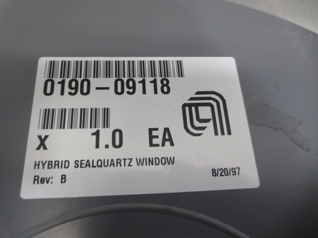 Applied Materials 0190-09118 Hybrid Seal Qtz Window for sale online | eBay