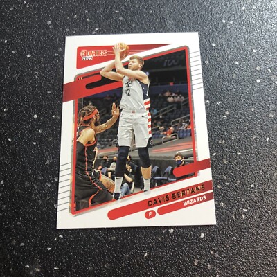 Davis Bertans 2021-22 Panini Donruss Basketball #3 NBA Washington ...