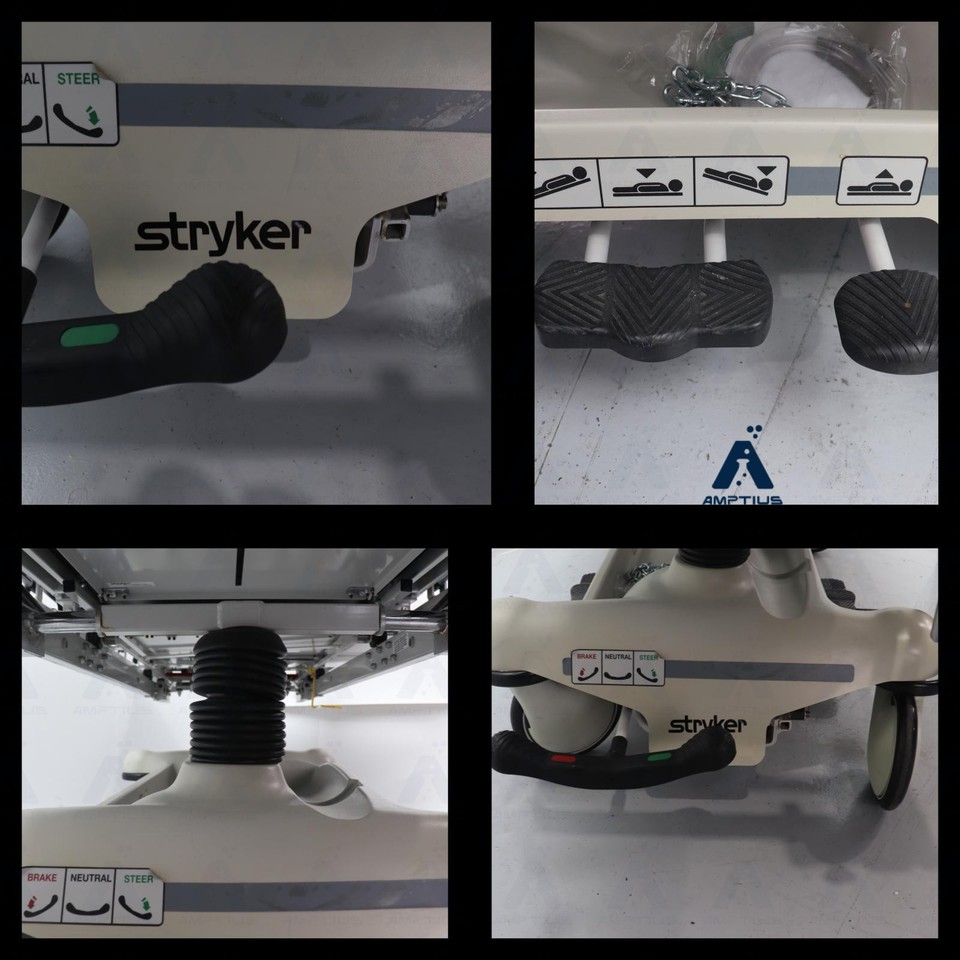 Stryker 1020 Series Trauma X–Ray Emergency Room Transport Stretcher | eBay