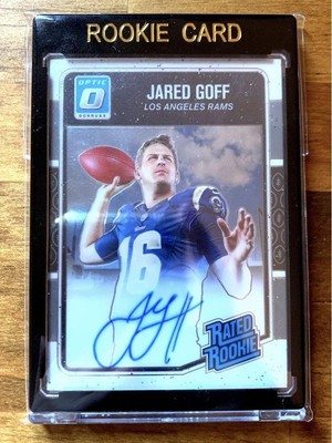 Limited To 150 Copies Rc Jared Goff Autograph Nfl Panini | eBay Australia