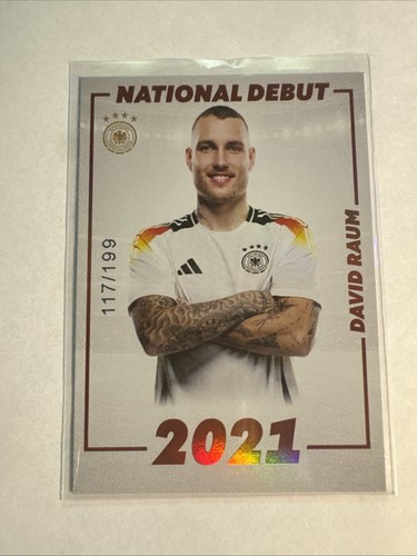 Panini DFB Team-Set 2024 David Raum DEB-08 RED /199 Trading card | eBay.de