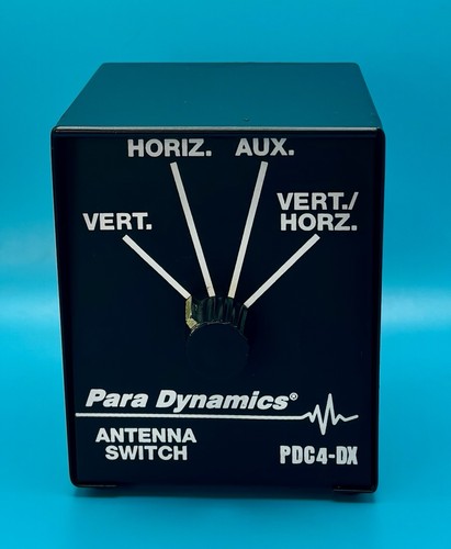 Para Dynamics PDC4-DX 4 Position Ham Radio CB Radio Antenna Switch | eBay